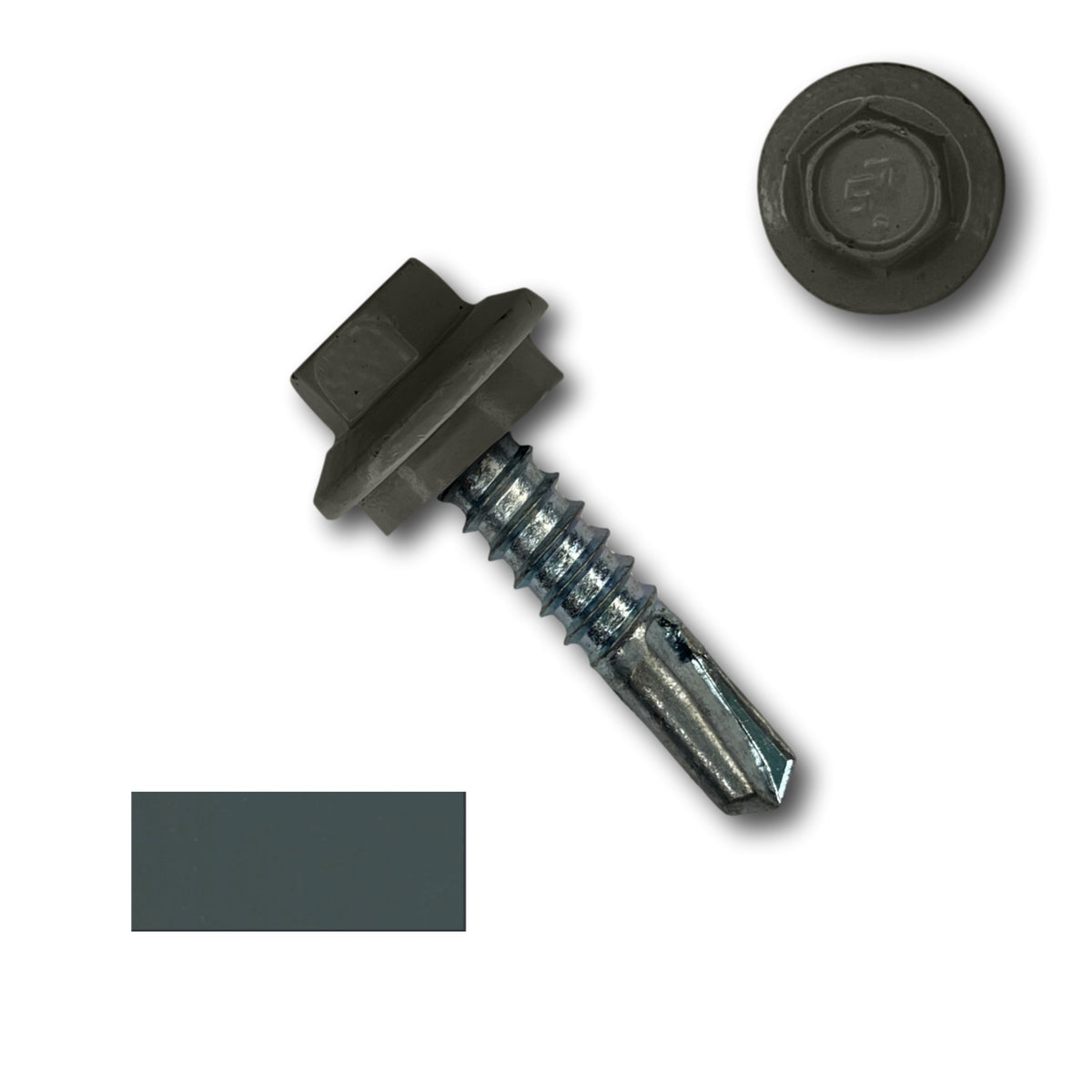 #12 x 1" Metal Building Screws (Metal-to-Metal)