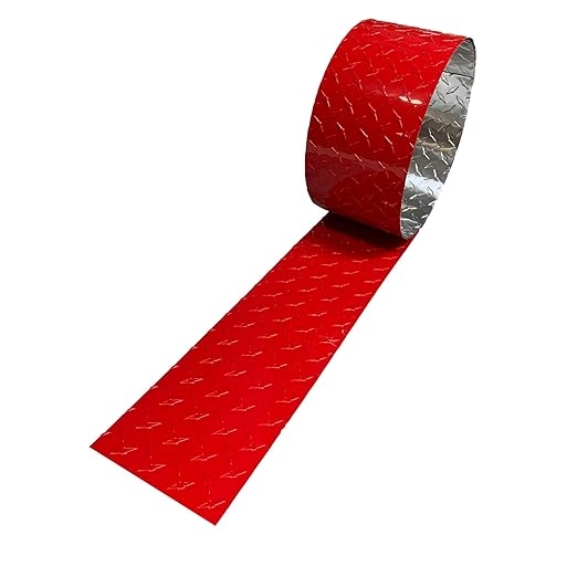 0.025" Aluminum Diamond Checker Plate Sheet Rolls - 10 FT Rolls