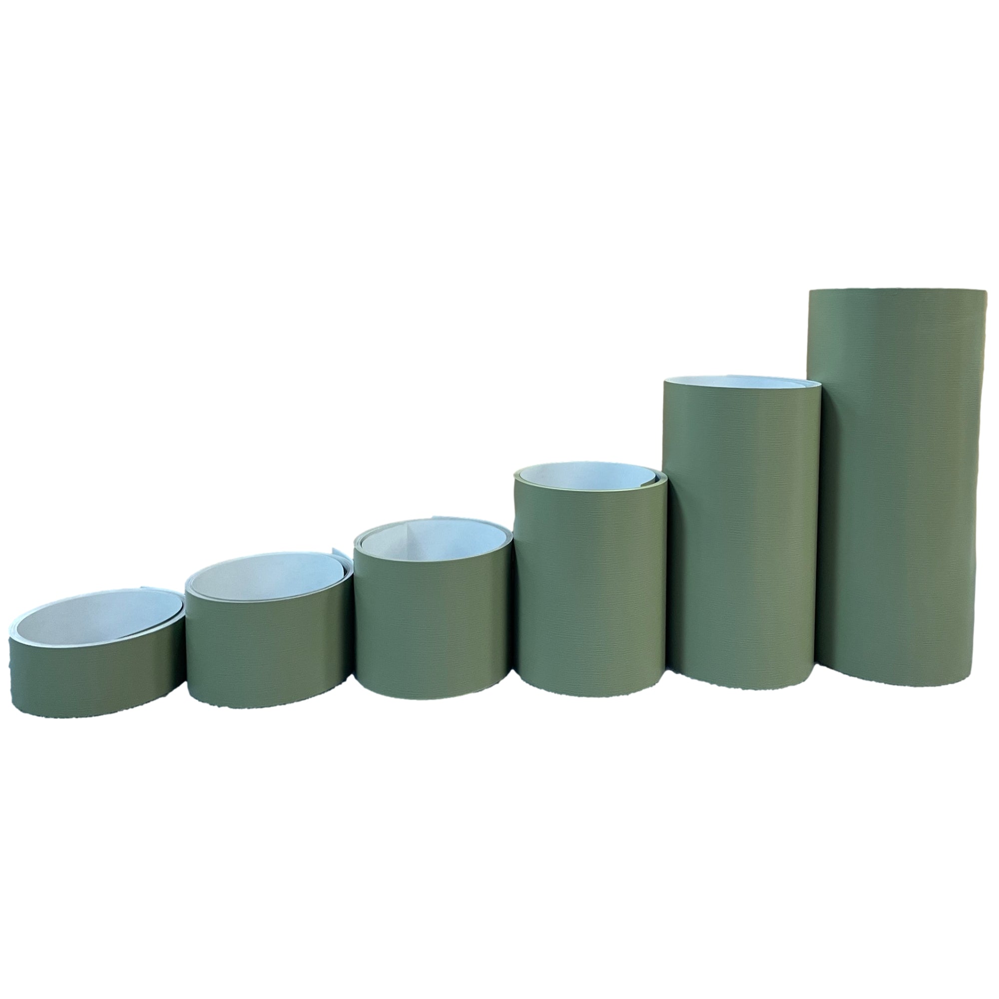 Woodgrain Finish Aluminum Trim Coil - Spruce Green